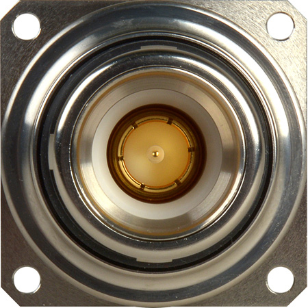 Canare CCM4-PKR Tri-K Pro Male Triax Panel Mount Connector