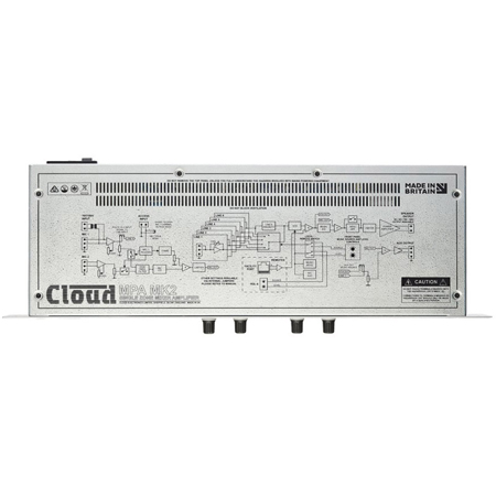 Cloud Electronics MPA240MK2 1RU 240 Watt Integrated Mixer Amplifier