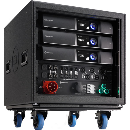 Dynacord SR20TGX-US Amplifier System Rack 3 x TGX20-US