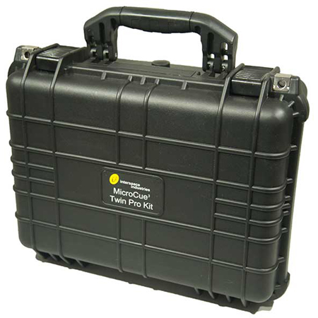 Interspace Industries MC3-S2 TFC MicroCue3 3 USB Cueing System Twin Pro Kit with 2x 2-Button ...