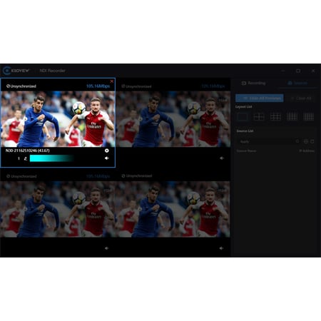 Kiloview NDI RECORDER System Software for NTP Servers - Records NDI/NDI ...
