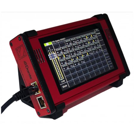 Nixer PD DANTE Portable Dante Diagnostic Tool & Audio Monitor