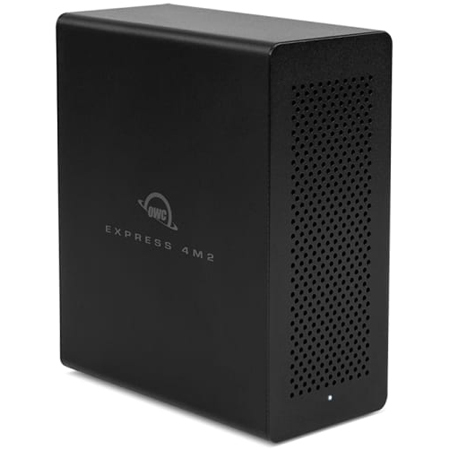 OWC TB3EX4M2SL Express 4M2 4-Slot NVMe M.2 SSD Enclosure with SoftRAID ...