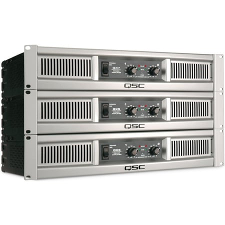 QSC GX5 Audio Power Amp 2-Channel 500 Watt at 8 Ohm