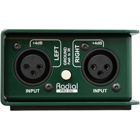 Radial PRO-ISO Balanced +4dB to -10dB Unbalanced Passive Converter ...