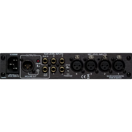 Shure SCM268 4-Channel Microphone Mixer