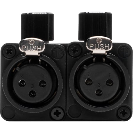 Sescom Balanced 2-Channel Independent 3-Pin XLR Passive Audio Volume ...