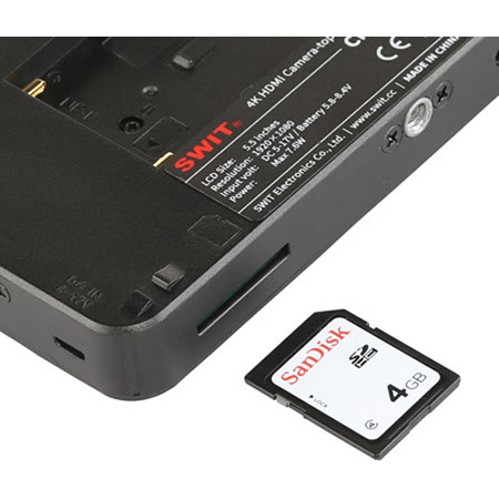 SWIT CM-55C 5.5 Inch Full HD 4K-HDMI LCD On-Camera Monitor