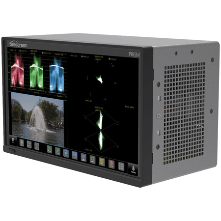 Telestream PRISM MPS-300 3RU Half Rack Waveform Monitor with Integrated ...