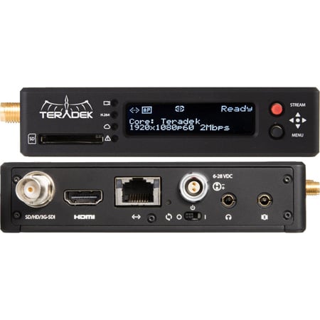 Teradek 10-0642 Cubelet 655/675 HDSDI/HDMI AVC Encoder/Decoder Pair with WiFi