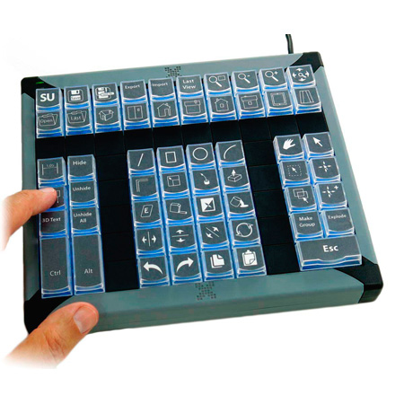 X-Keys XK-60 USB Programmable Keyboard for Windows or Mac