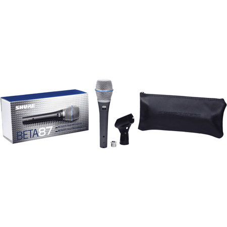 Shure Beta 87A Condenser Vocal Microphone Supercardioid Polar Pattern