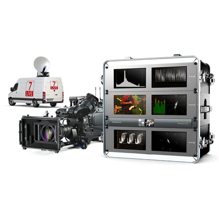 Blackmagic Design HDL-SMTVDUO2 SmartView Duo2 Dual 8 Inch Intelligent ...