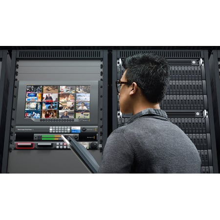Blackmagic Design HDL-MULTIP6G/16 MultiView 16 Video Multiviewer for 16 ...