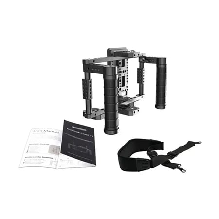 Hollyland Monitor Cage with Rubber Handgrips for 5 Inch to 9 Inch ...