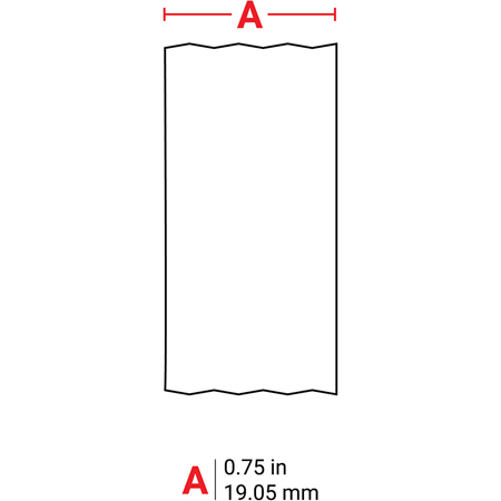 Brady M21-750-499 Aggressive Adhesive Multi-Purpose Nylon Labels w ...