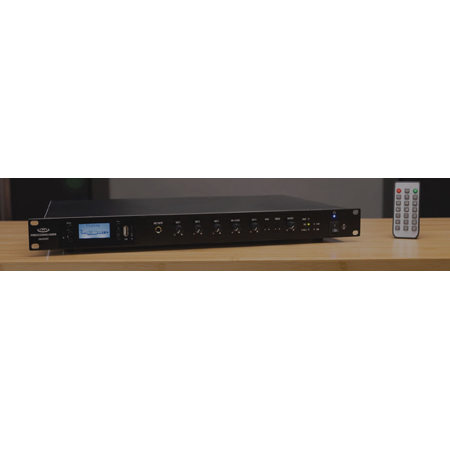 Pure Resonance Audio RMA500BT 500 Watt Rack Mount Commercial Mixer ...