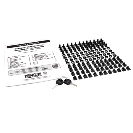 Tripp Lite 18U Wall-Mount Rack Enclosure Cabinet with Clear Acrylic ...