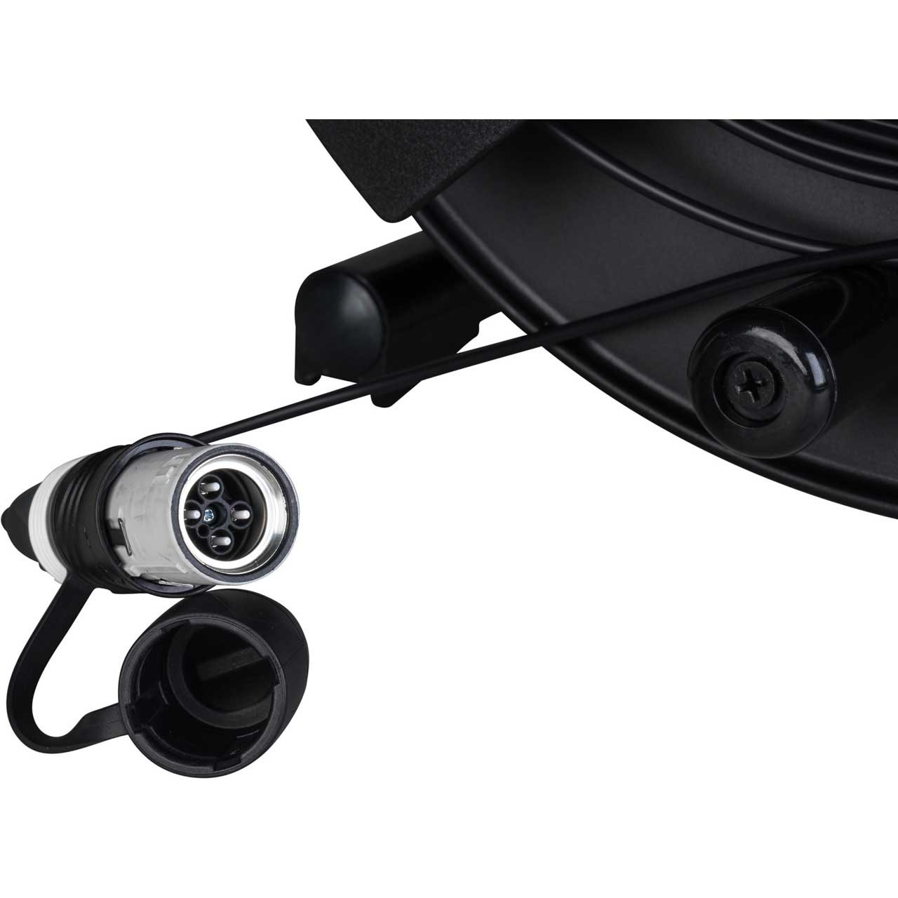 Camplex opticalCON QUAD LITE to QUAD Multimode Fiber Optic Tactical Cable on Reel - 1000 Foot