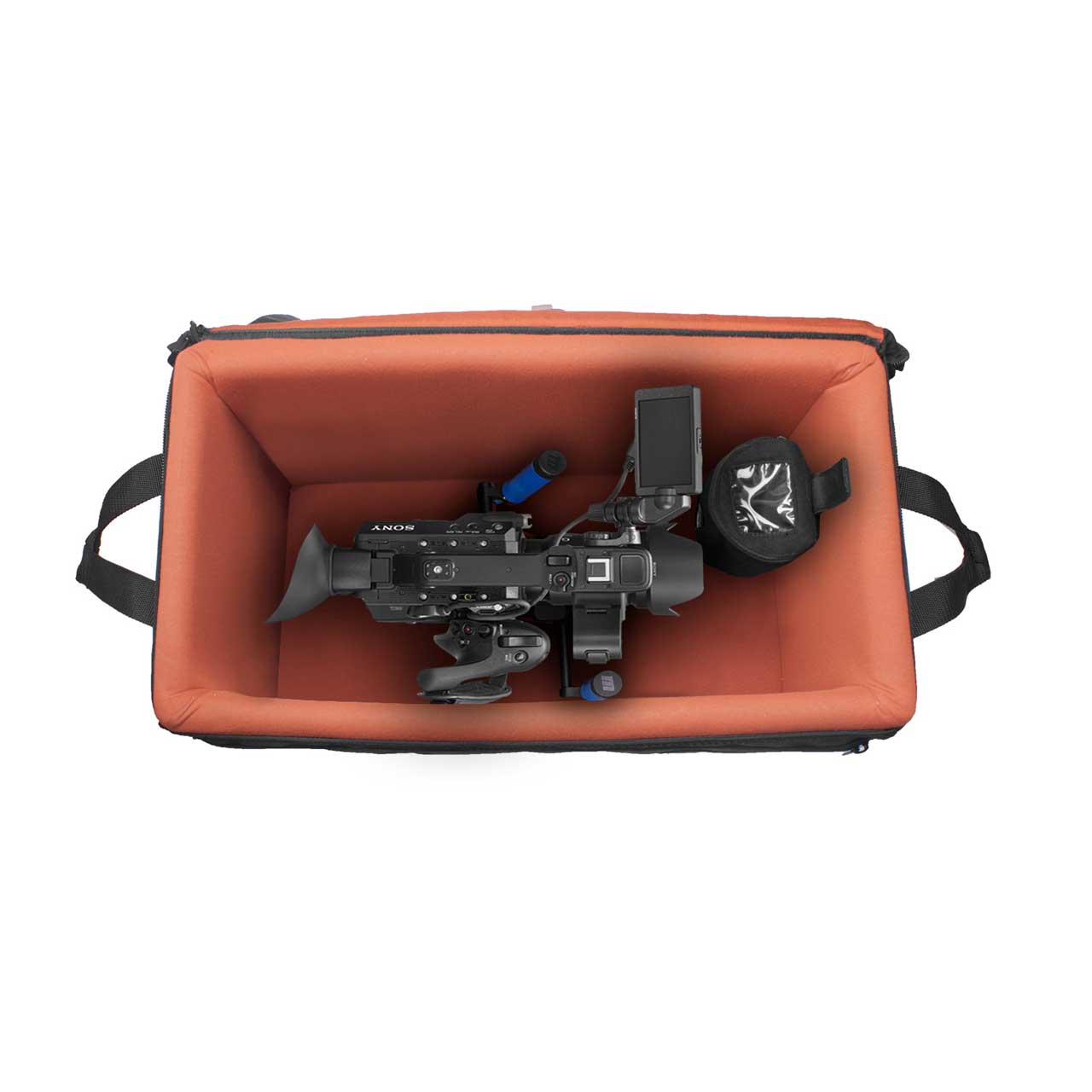 PortaBrace RIG-FS5OR RIG Carrying Case with Off-Road Wheels for Sony ...